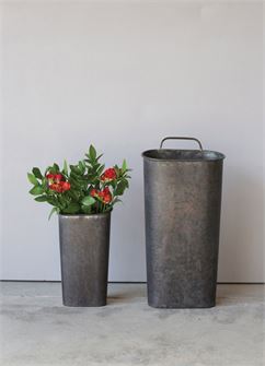 metal wall bucket-large – elm street design co.